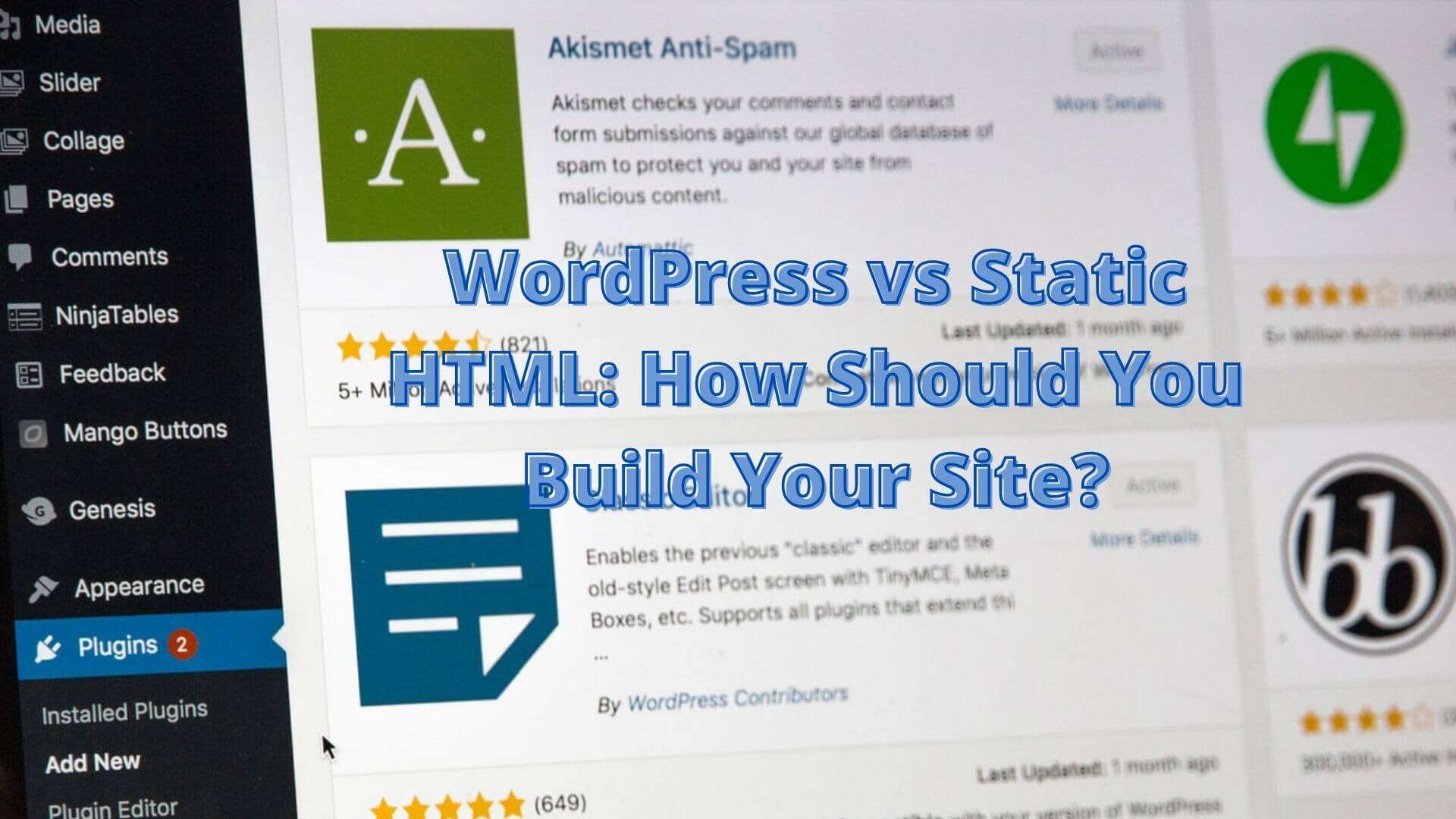 Wordpress Vs Static Html How Should You Build Your Site Scalahosting Blog