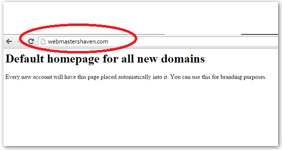 How to Customize the Skeleton Directory of my Reseller Hosting Account ...