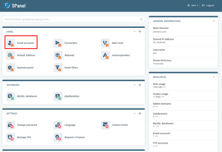 How to Set a Catch-All Email Address in SPanel? - Knowledge base ...