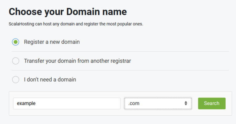 Getting Started with Domain Registration and Reselling - Knowledge base - ScalaHosting