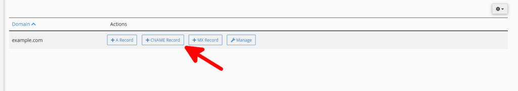 Add a CNAME record - Knowledge base - ScalaHosting