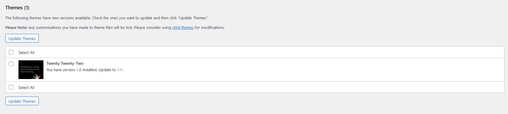 How to Update Your WordPress Theme - Knowledge base - ScalaHosting
