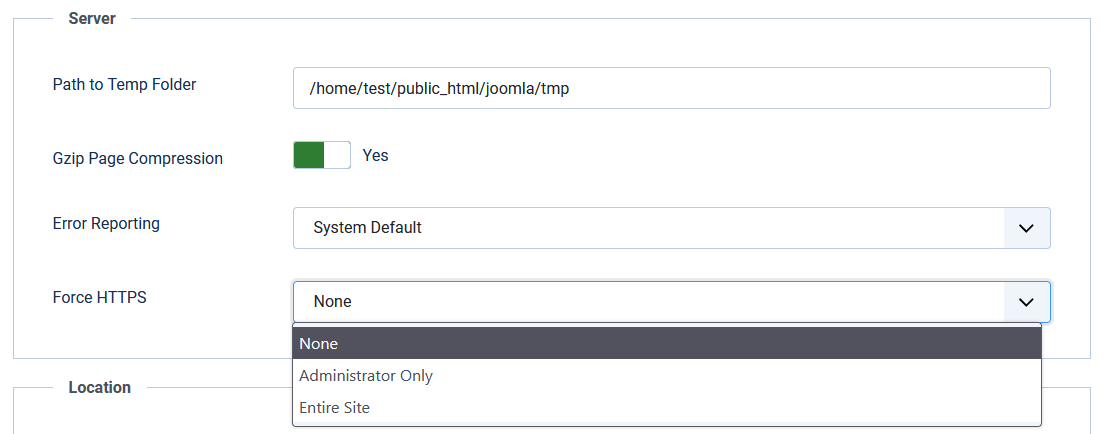 How to Configure SSL on My Joomla Website? - Knowledge base - ScalaHosting