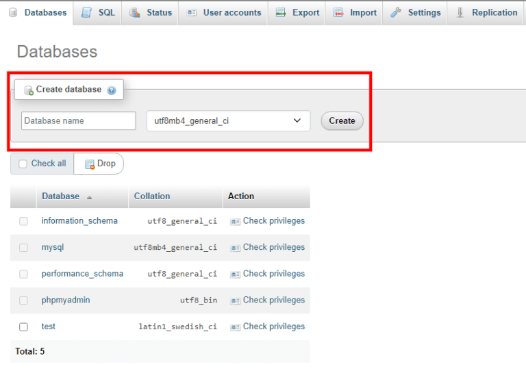 How To Create A Database In Mysql Knowledge Base Scalahosting