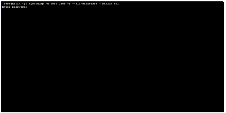 How to Back Up a MySQL Database - Knowledge base - ScalaHosting